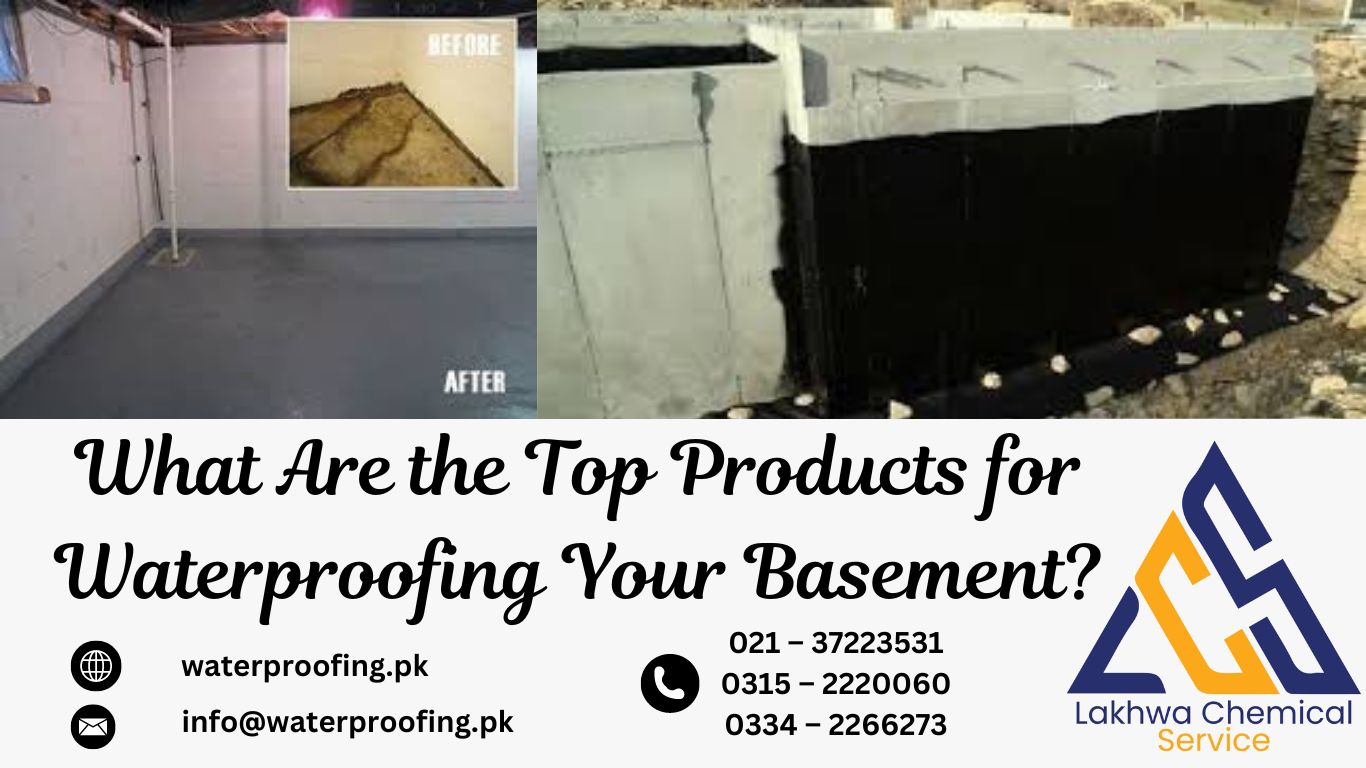 What Are the Top Products for Waterproofing Your Basement ...