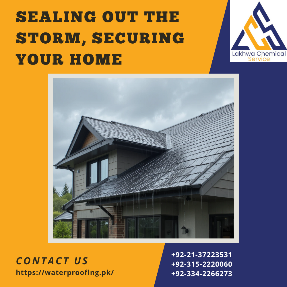 Watertight Roofing - Waterproofing and heat proofing Services in Pakistan